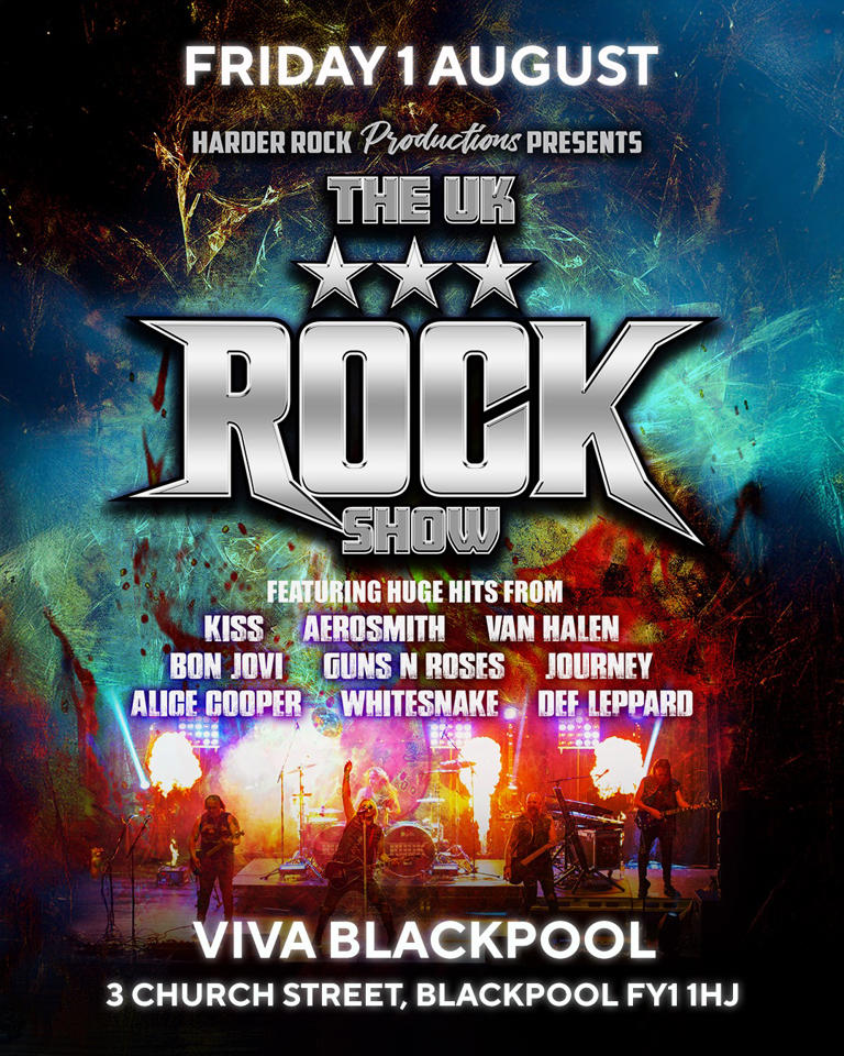 Rock legends come alive at Viva Blackpool’s ultimate rock show