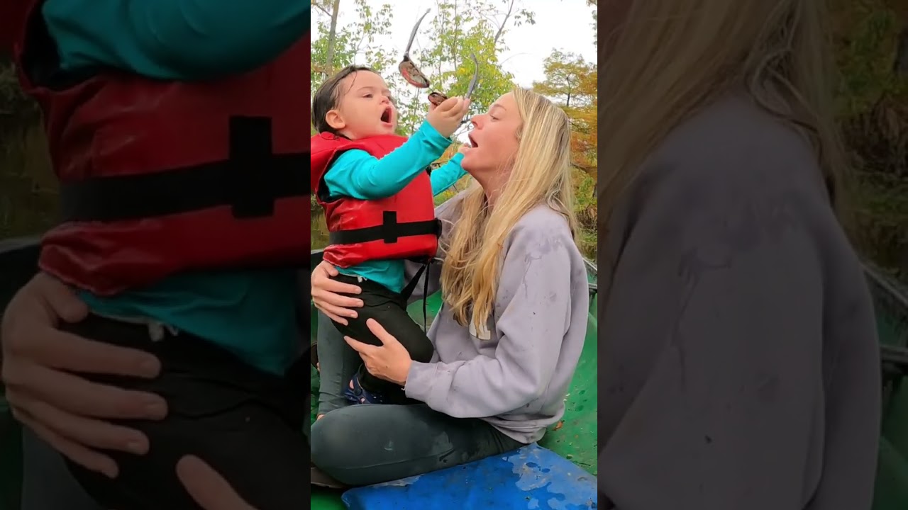Our baby fell in the lake during a fishing trip