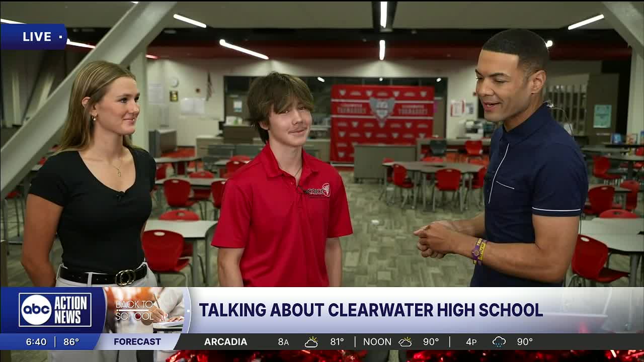 Andrew Kinsey interviews students in CAICC program