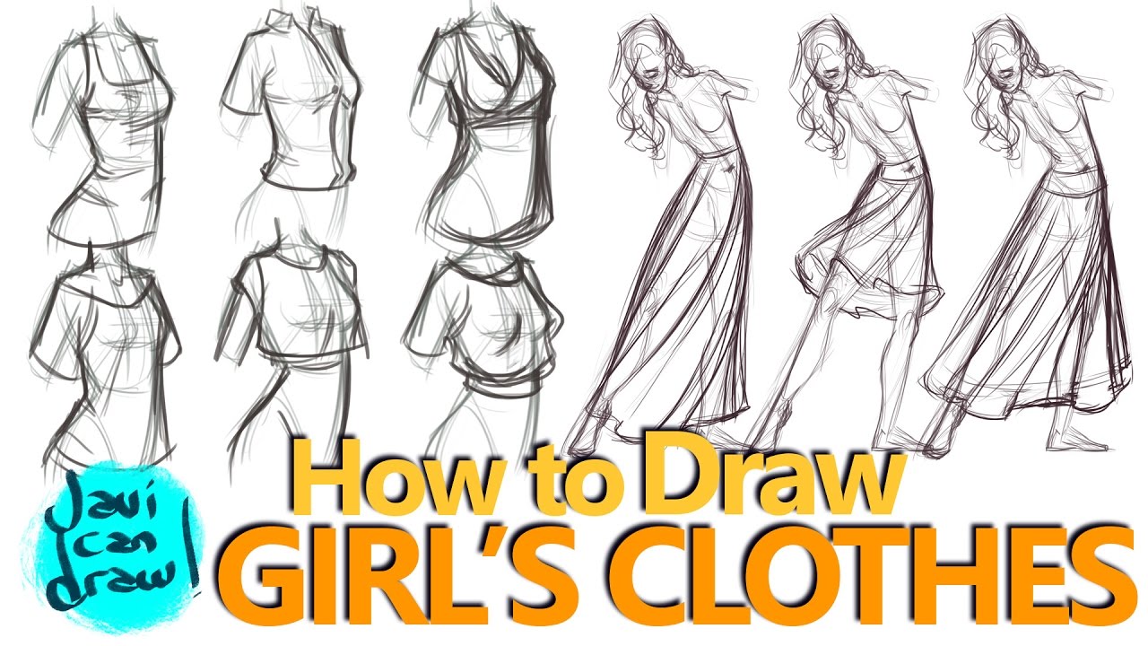 How I Learned to Draw Women's Clothing Step by Step