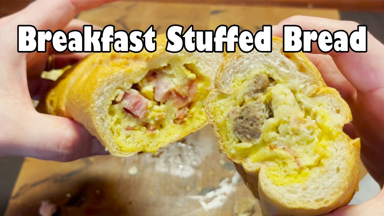 Breakfast Stuffed Bread!