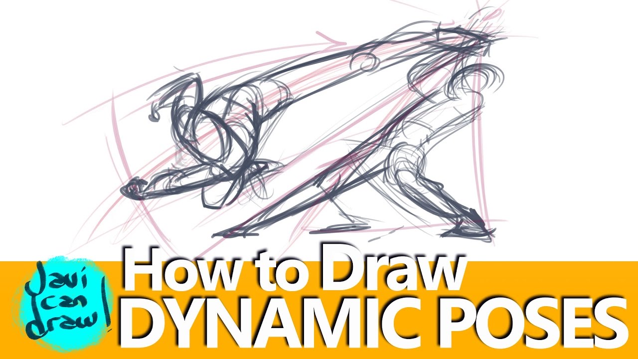 Is this the key to drawing action poses?