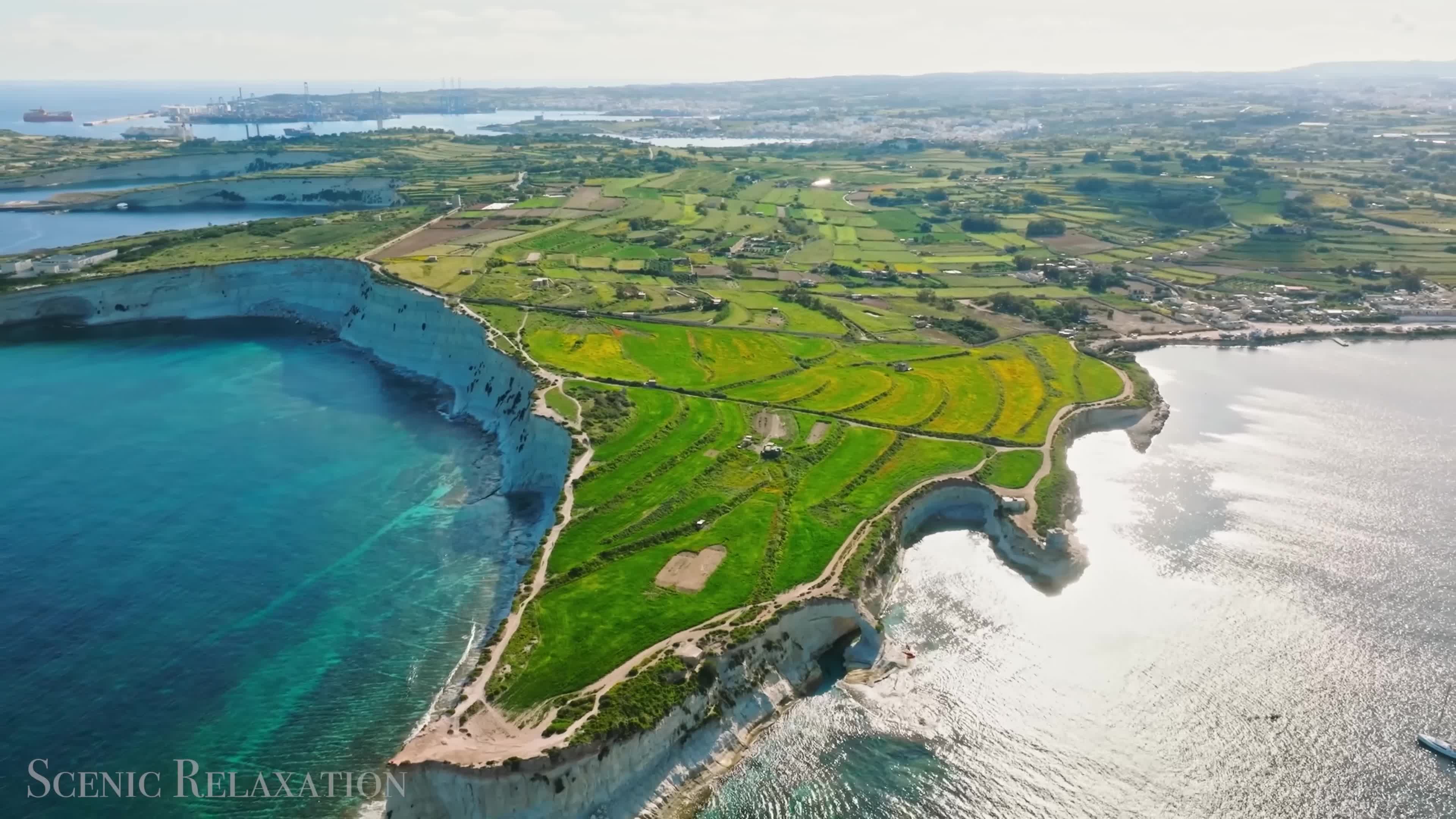 Un regard paisible sur Malte – Vues par drone en 4K