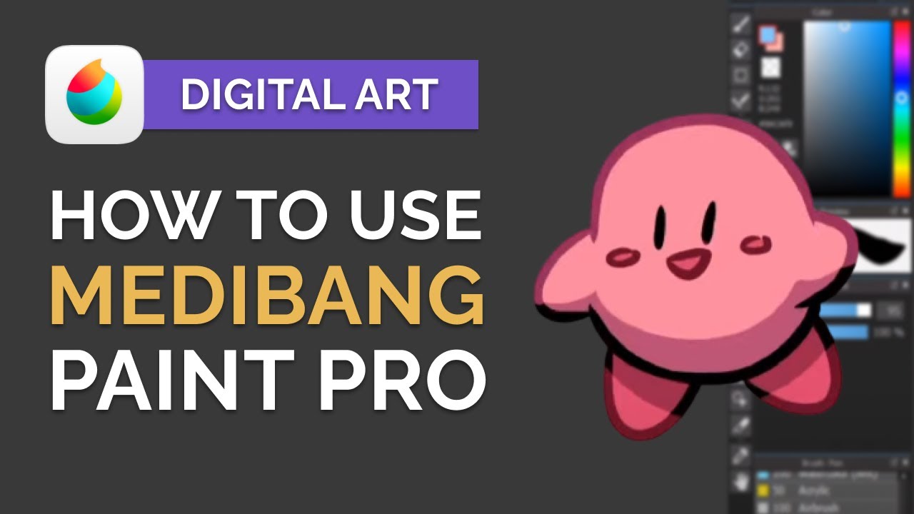 How to Use MediBang Paint Pro – Beginner-Friendly Digital Art Tutorial!