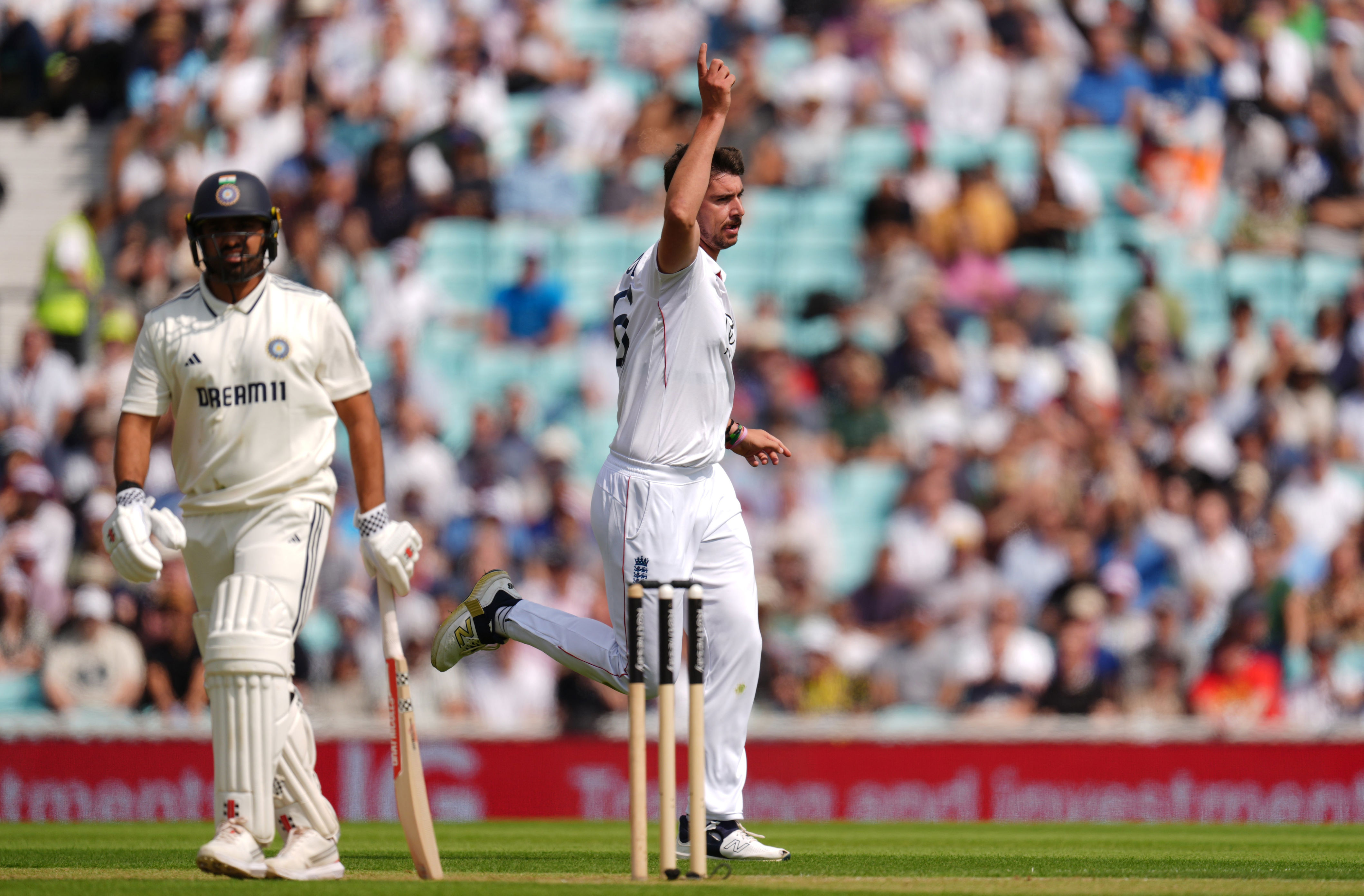 England make rapid progress after Gus Atkinson ends India’s innings
