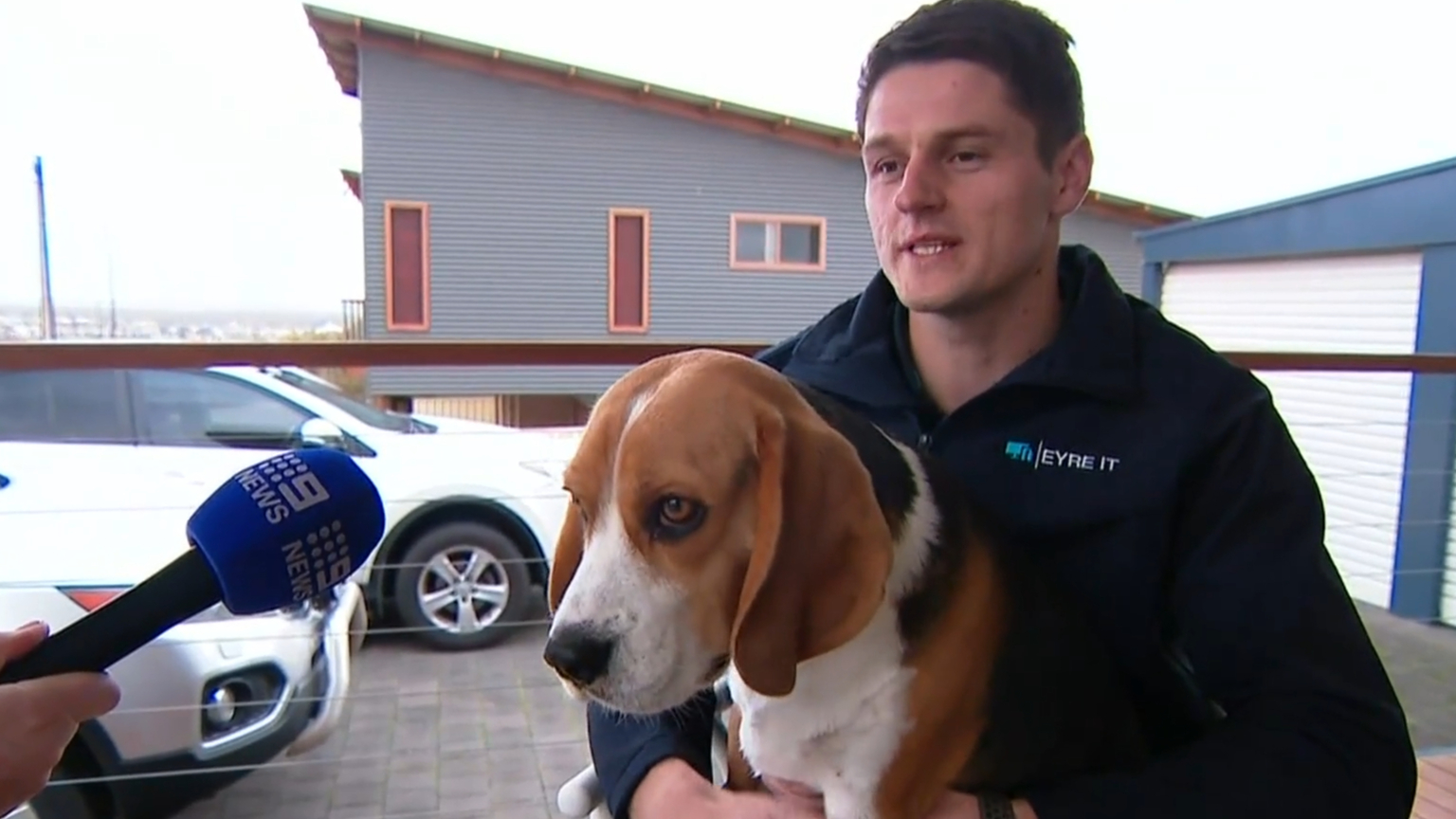 Tyson took his dogs for a walk. They found an alleged murder victim's head