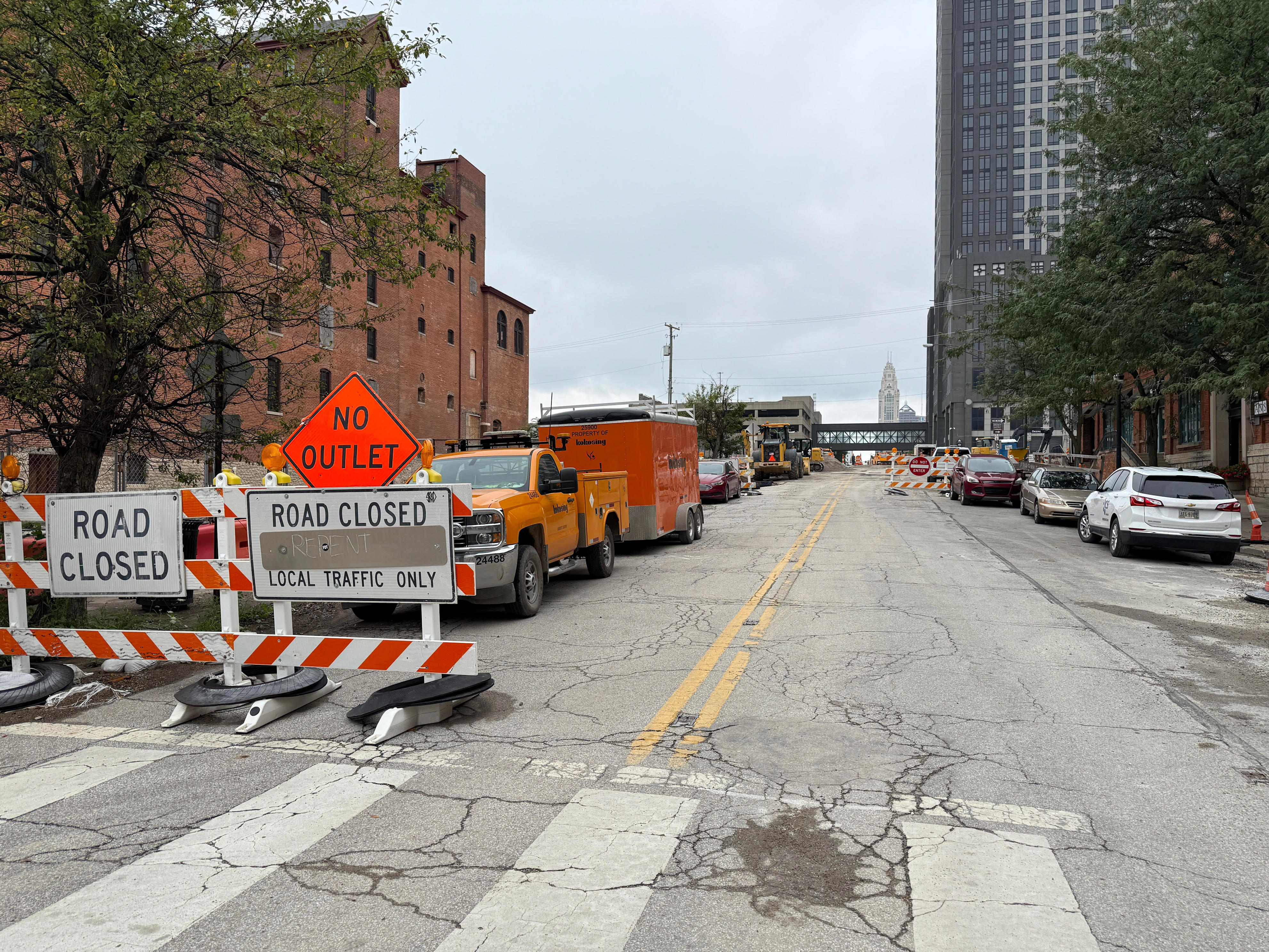 Front Street bridge in Downtown Columbus to open later than previously ...