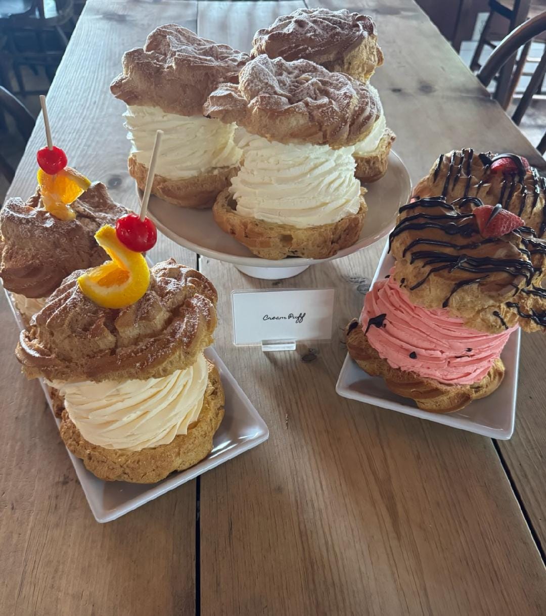 Craving a cream puff but not going to the fair? Here are places in the ...