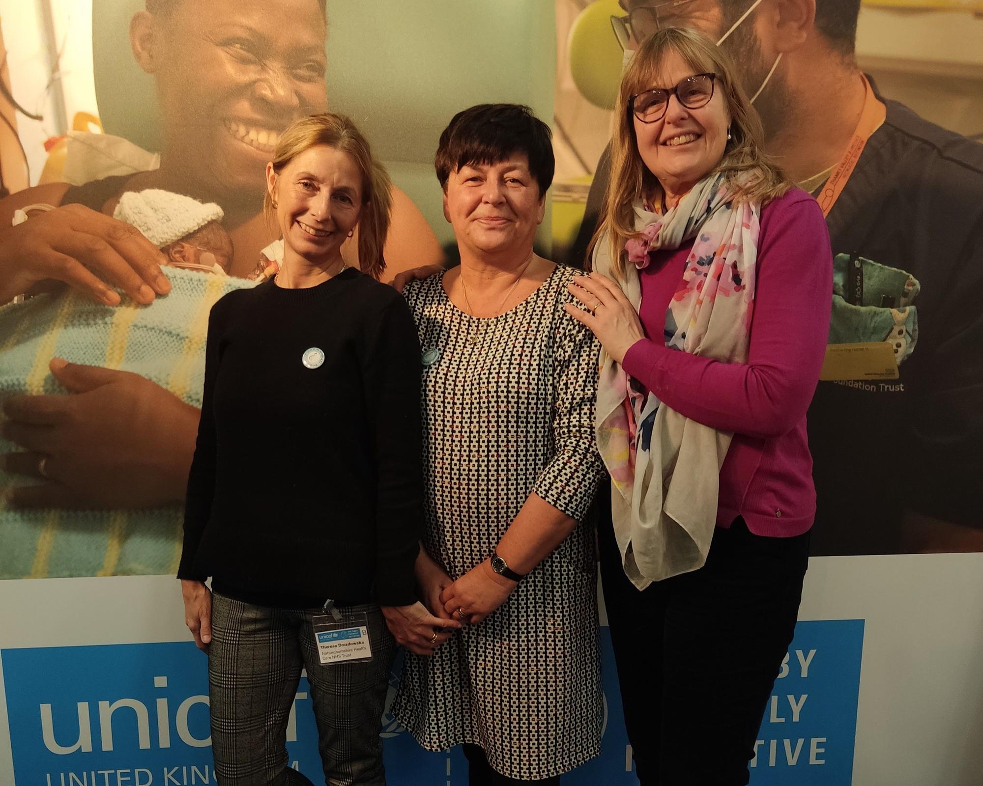Trust reaccredited for UNICEF Gold Baby Friendly Award