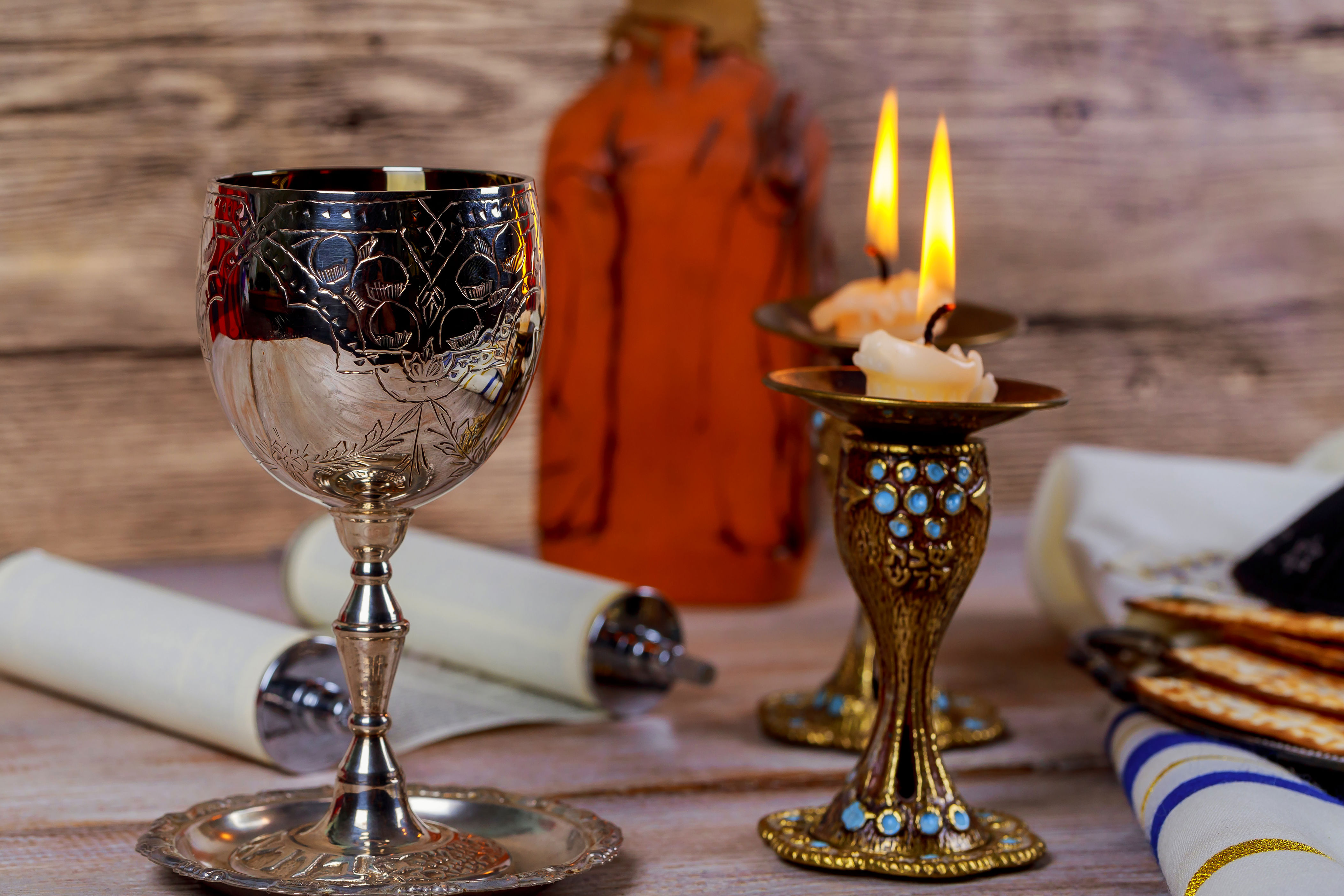 Shabbat candle lighting times for Israel and US