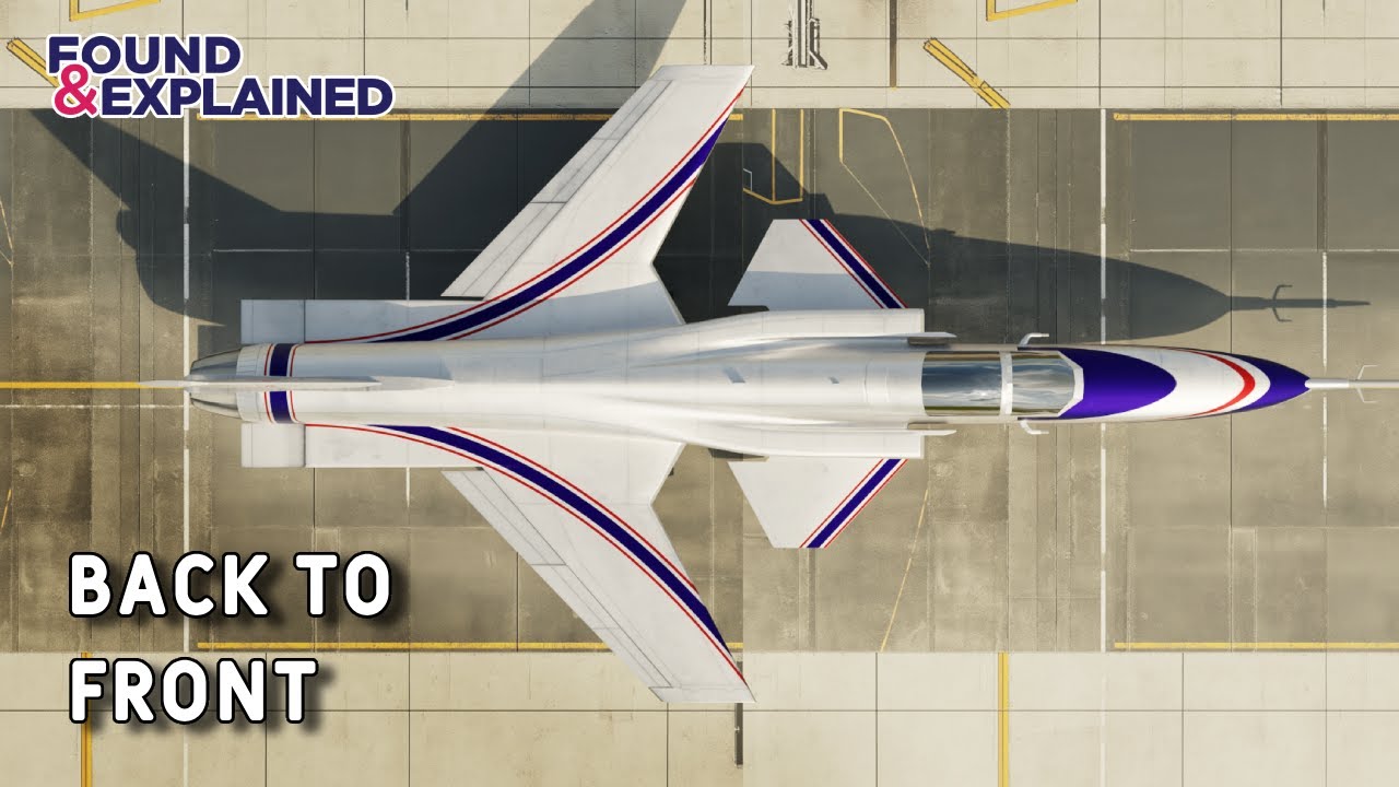 The Plane That Flies Backwards – The X‑29, America’s Weirdest Jet