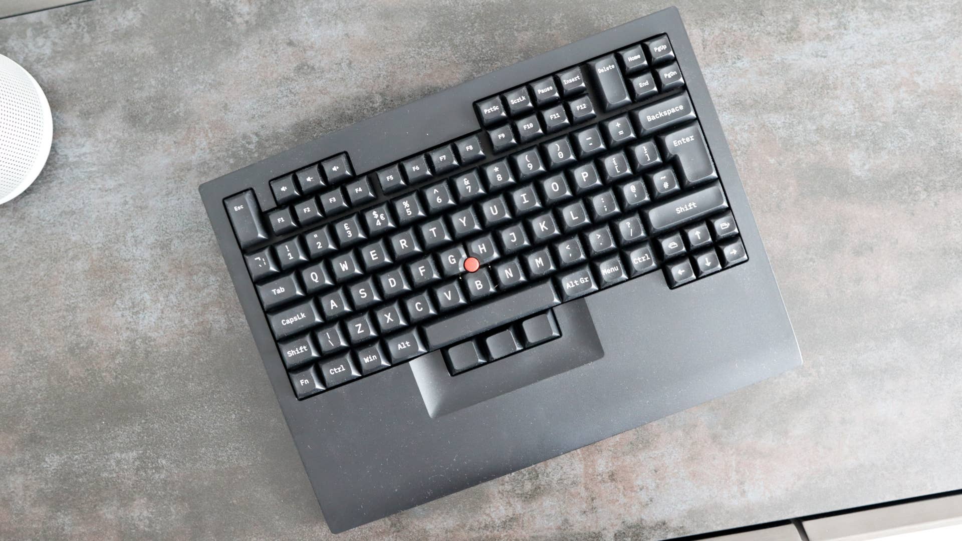 I fell in love with this ridiculous ThinkPad-inspired keyboard from Taiwan