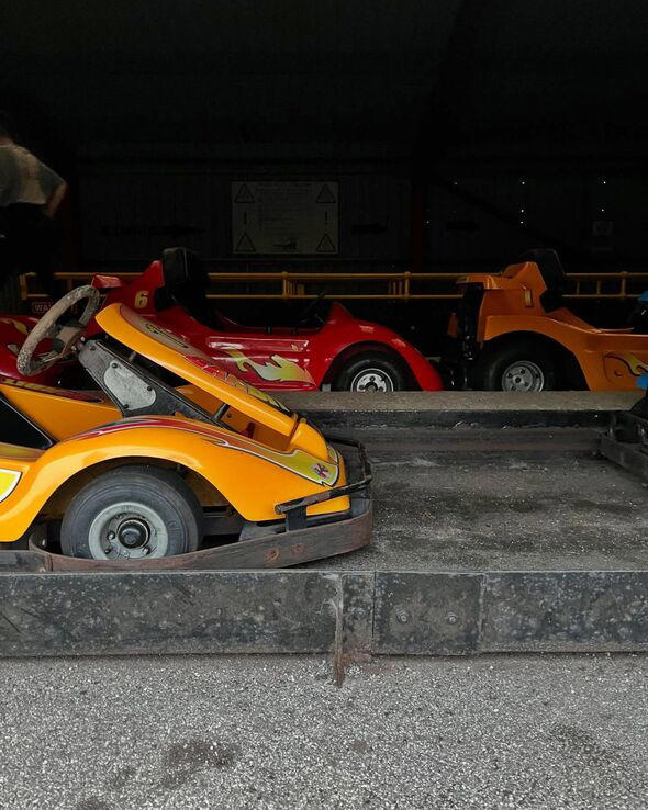 Inside UK's eerie abandoned theme park with rollercoaster rides left to rot