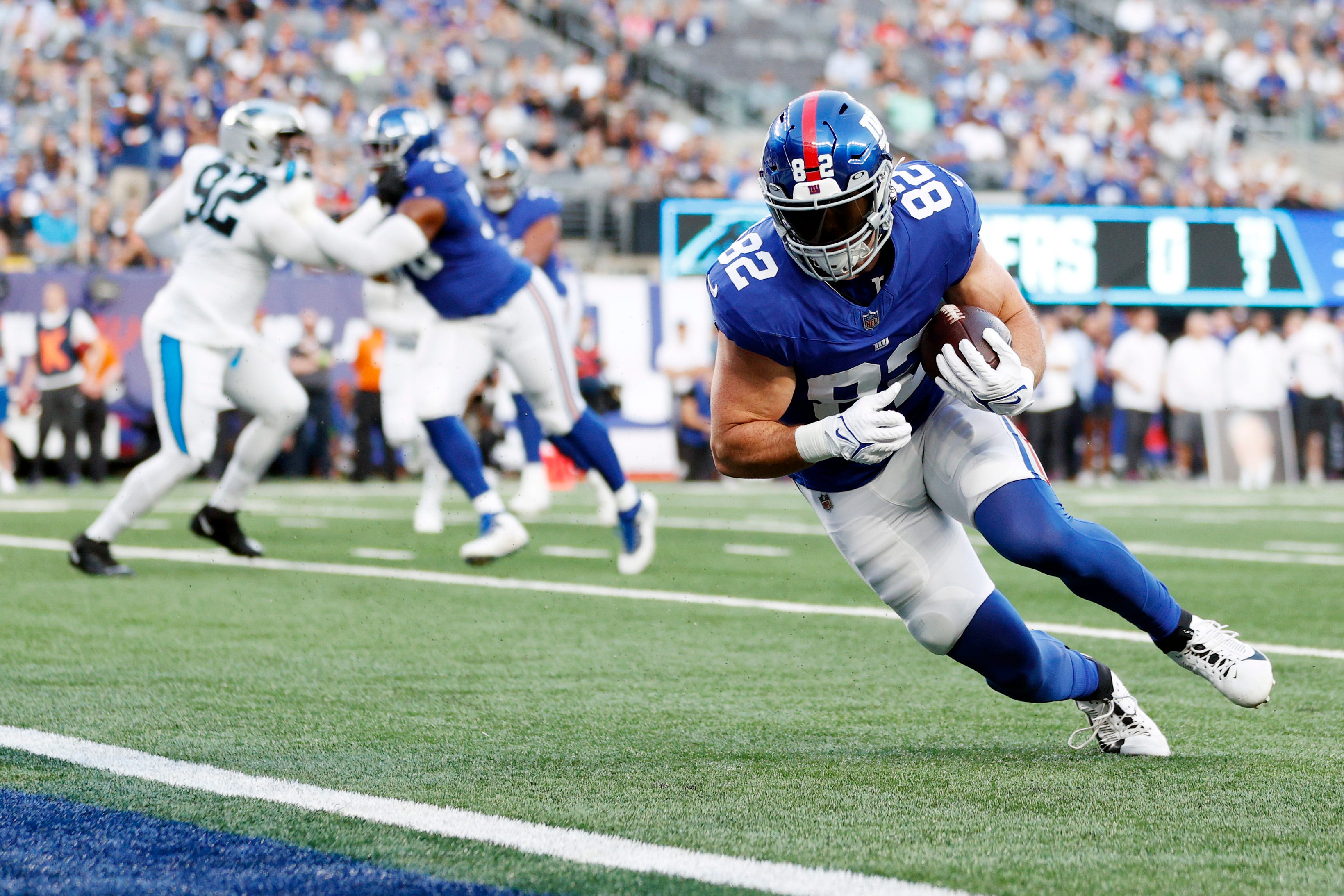 Daniel Bellinger embraces history, standard of New York Giants tight ends