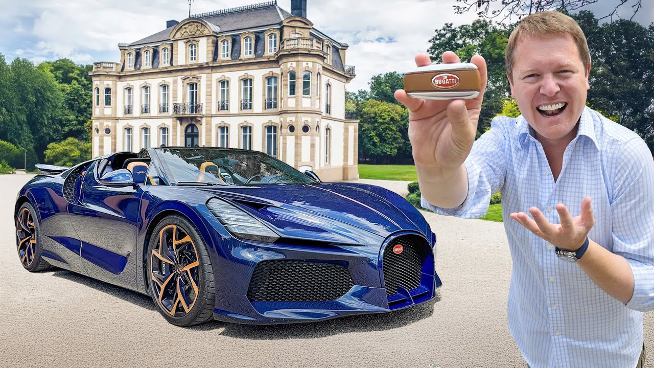 Billionaire Bugatti Experience New W16 Mistral Test Drive