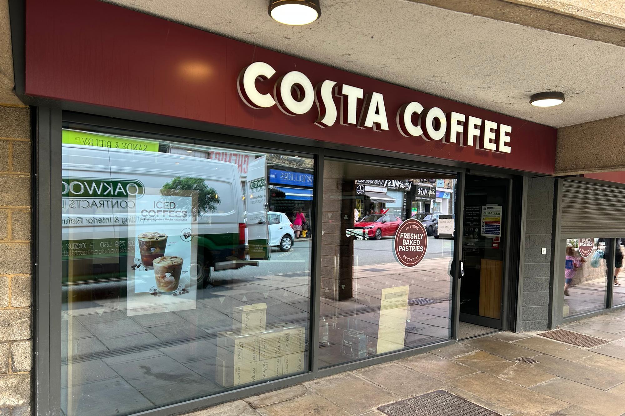 Costa Coffee: Brighouse café shuts for a week for "an exciting refresh"