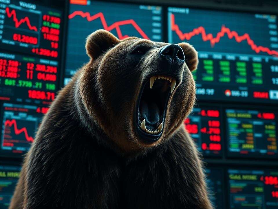 Why stock market fell today: Sensex drops 586 points, Nifty below ...
