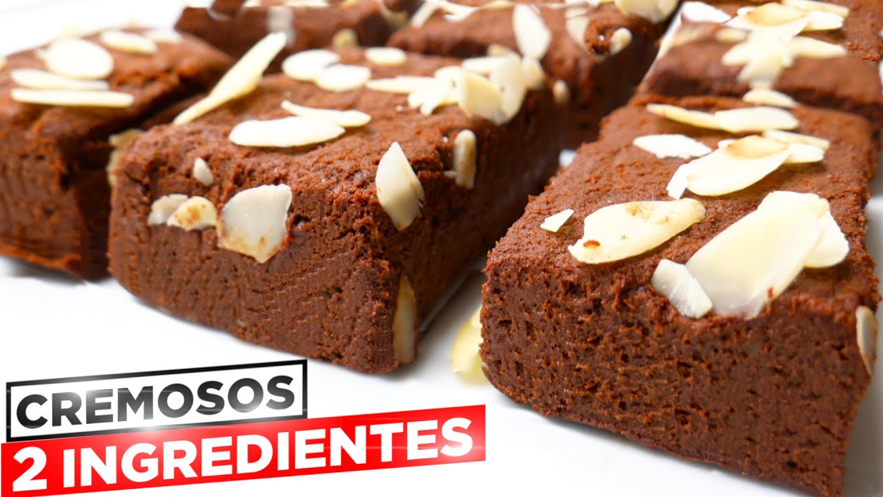 Postre Sin Harina ni Azúcar con Dos Ingredientes en 5 Minutos