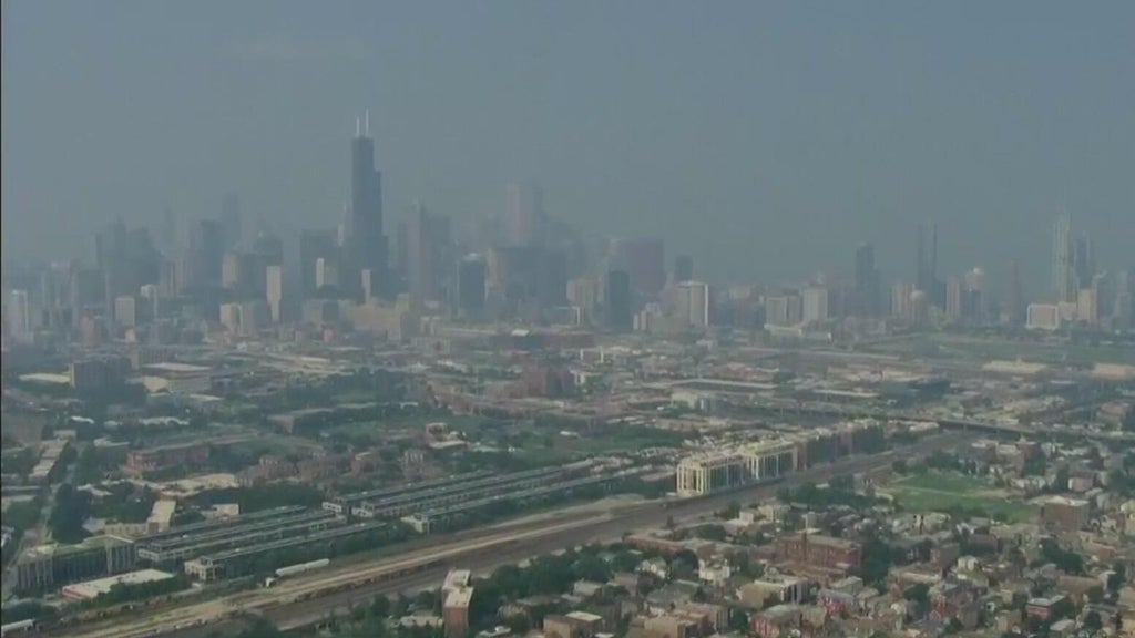 Chicago Air Quality Alert from Canada wildfire smoke extended through ...