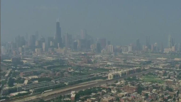Chicago Air Quality Alert from Canada wildfire smoke extended through ...