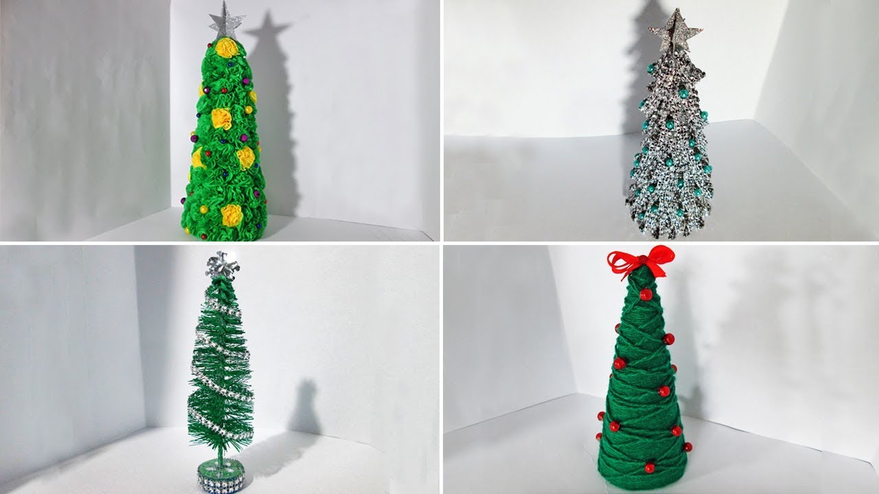 Ten unique DIY Christmas trees
