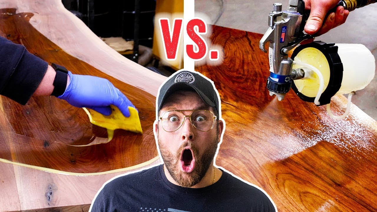 How Pros Finish Live Edge Wood Today