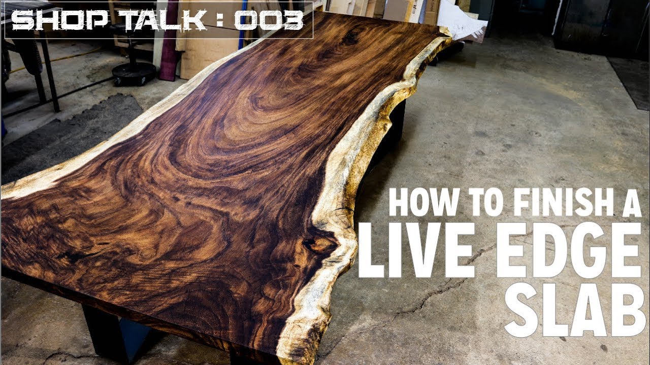 How to Make Live Edge Wood Look Incredible