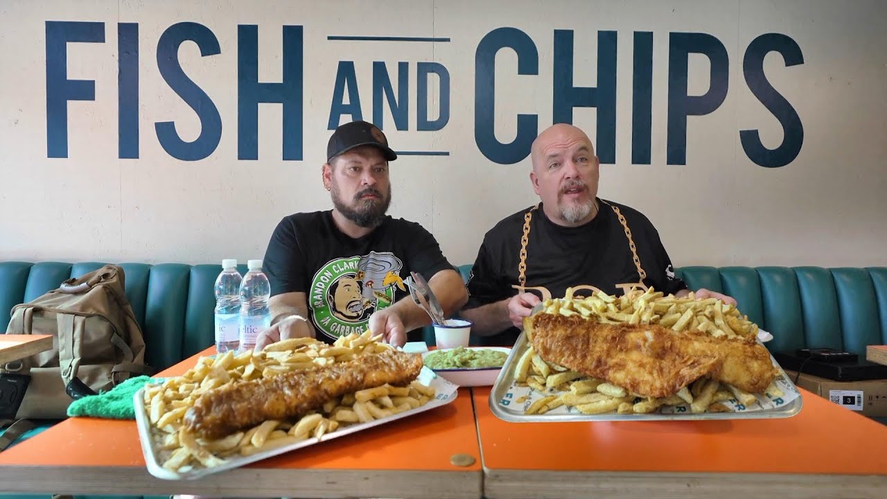 LARGE FISH & CHIPS CHALLENGE - "YOU TWO ARE THE GREATEST EATERS EVER..."