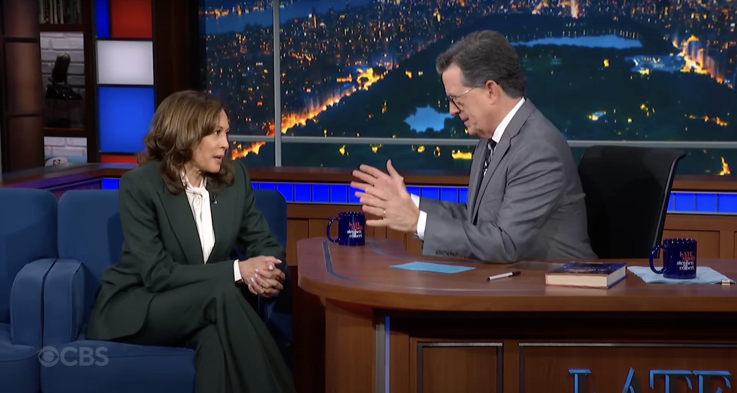 Kamala Harris Went on Colbert — and Showcased the Democrats’ Identity ...
