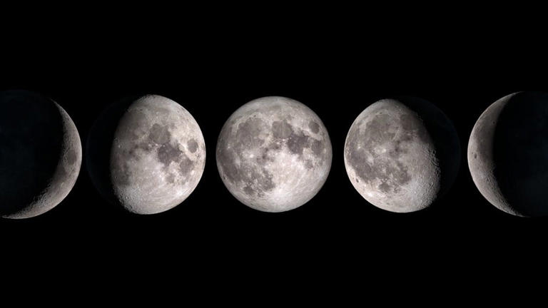 What is the moon phase today? Lunar phases 2025