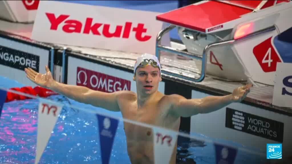 Never enough gold for legendary French swimmer Léon Marchand