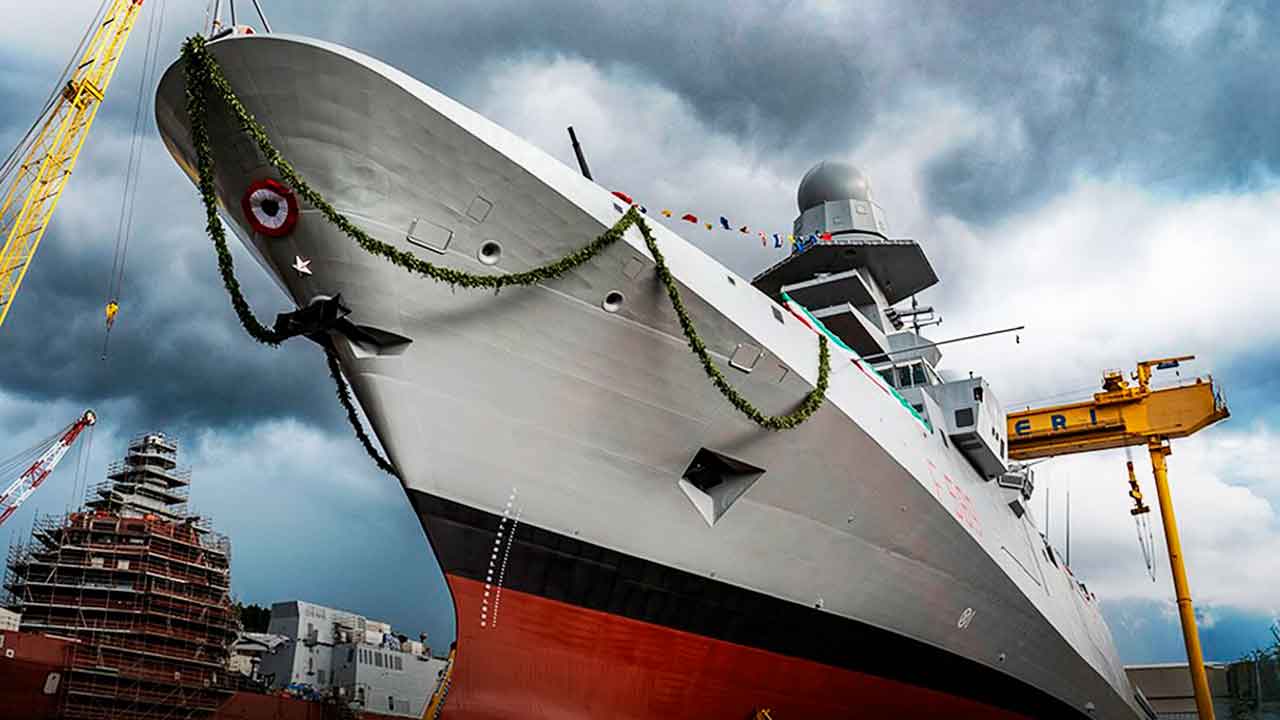 Fregat FREMM terakhir diserahkan ke Italia; generasi baru sudah dalam ...