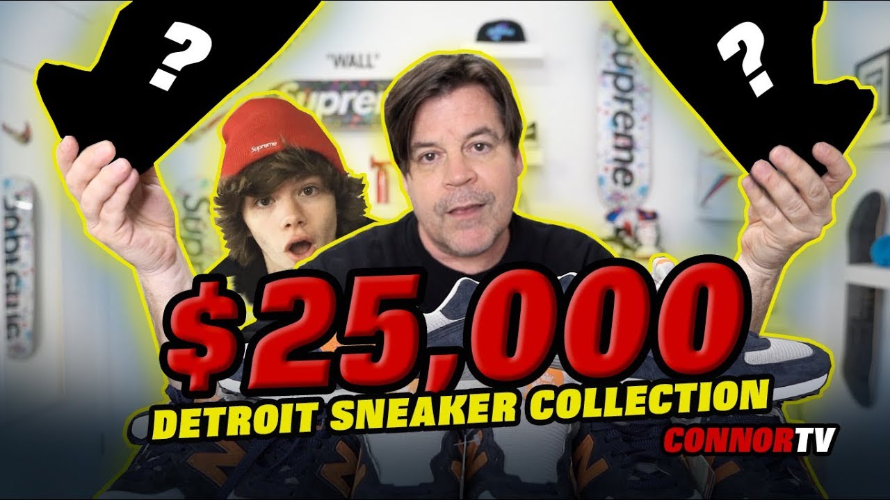 You Won't Believe the Shoes in This $25,000 Detroit Sneaker Collection
