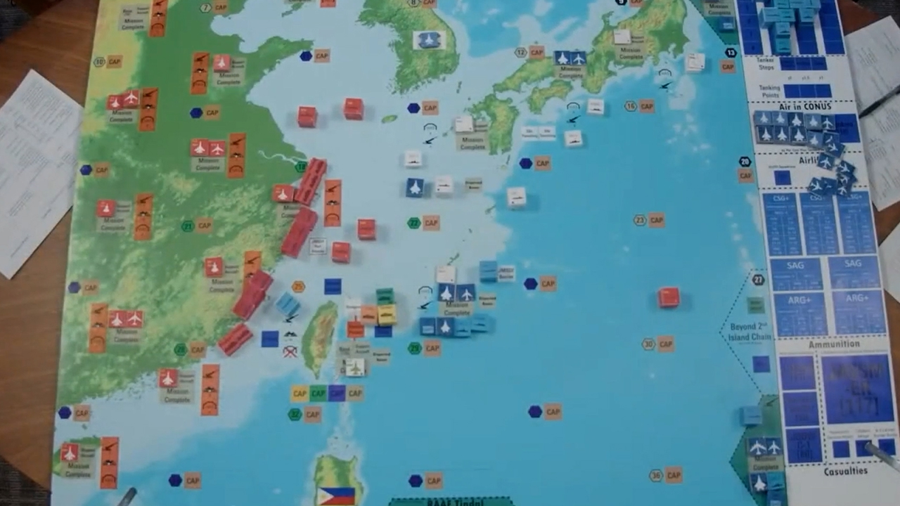 U.S. Think Tank Simulates PLA Blockade of Taiwan