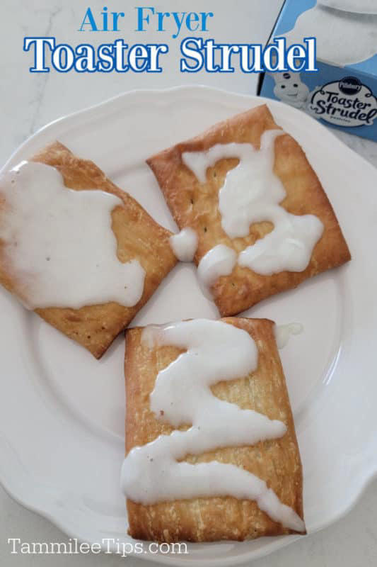 Easy Air Fryer Toaster Strudel!