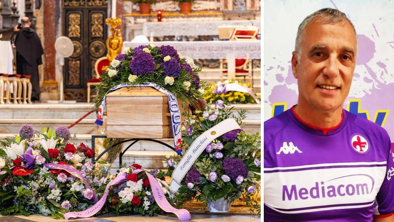 Celeste Pin, l’ultimo saluto alla bandiera viola: «Sempre con noi»