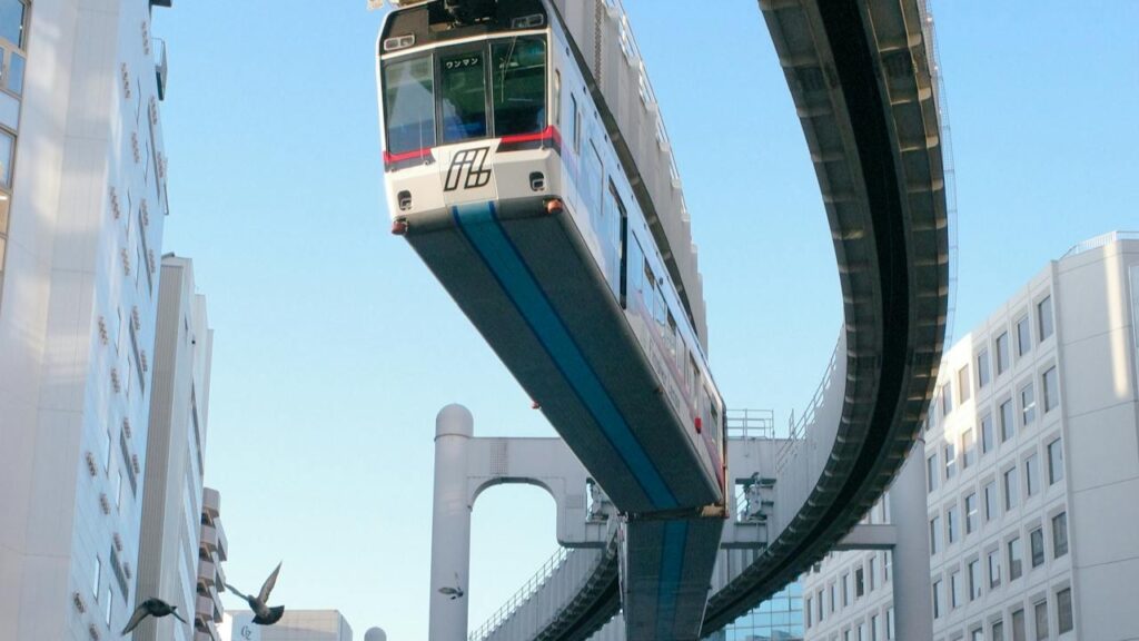 The World’s Coolest Inverted Train Ride: Wuhan’s Optics Valley Light Rail