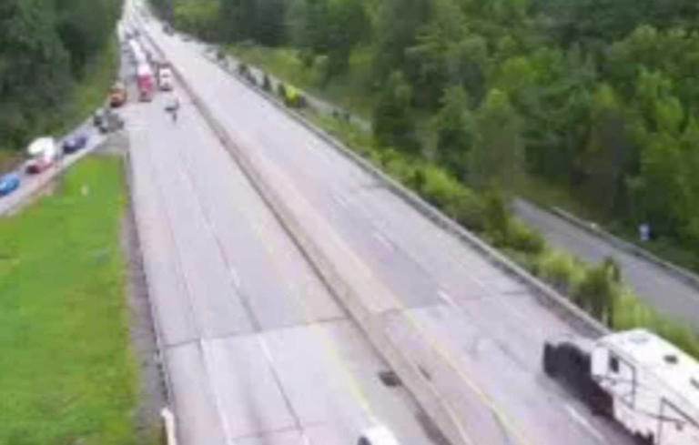 WATCH: Multi-Vehicle Crash On I-83 Spills 1,000 Pounds Of Frozen Hotdogs, Closes Lanes: PennDOT