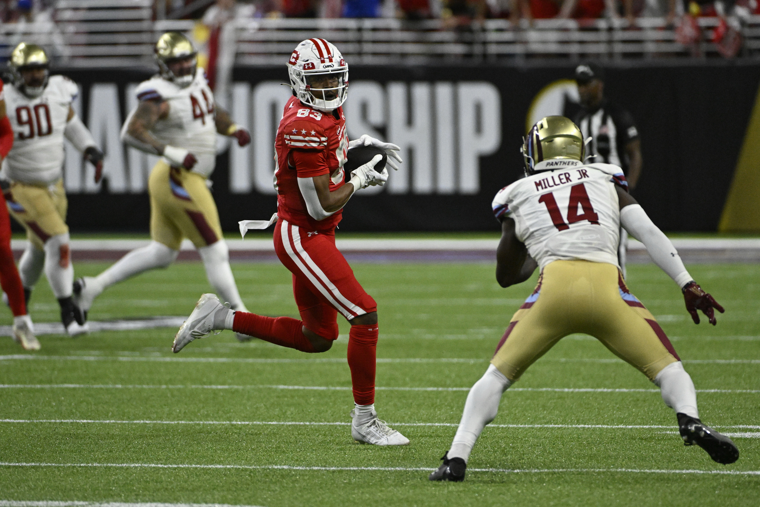 Commanders Signing UFL WR Braylon Sanders