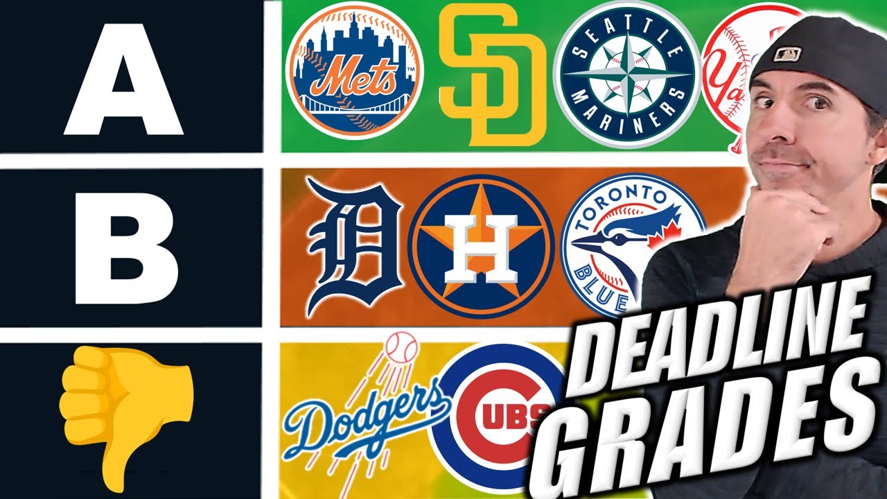 Trade Deadline Grades Did The Padres, Mets, Yankees Or Mariners Win The ...