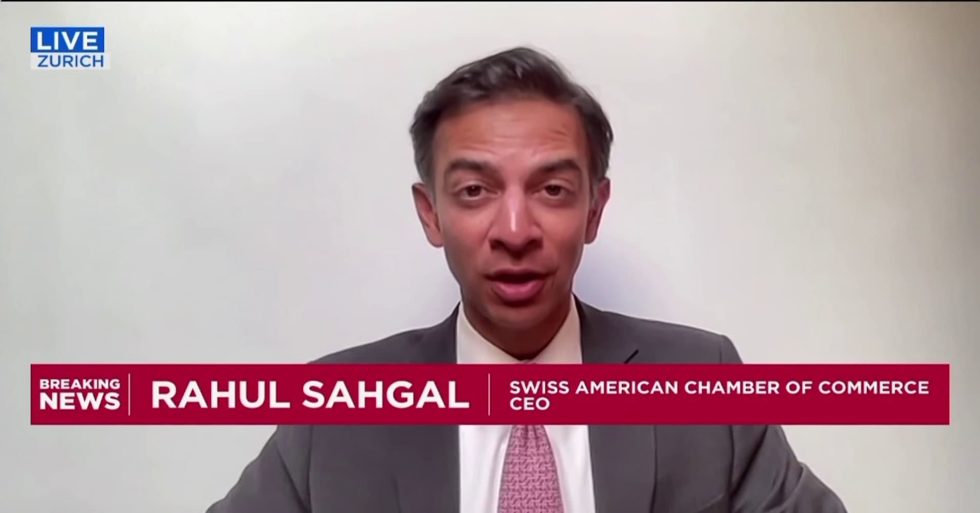 Swiss tariffs not in U.S. interest, says Swiss Chamber of Commerce CEO