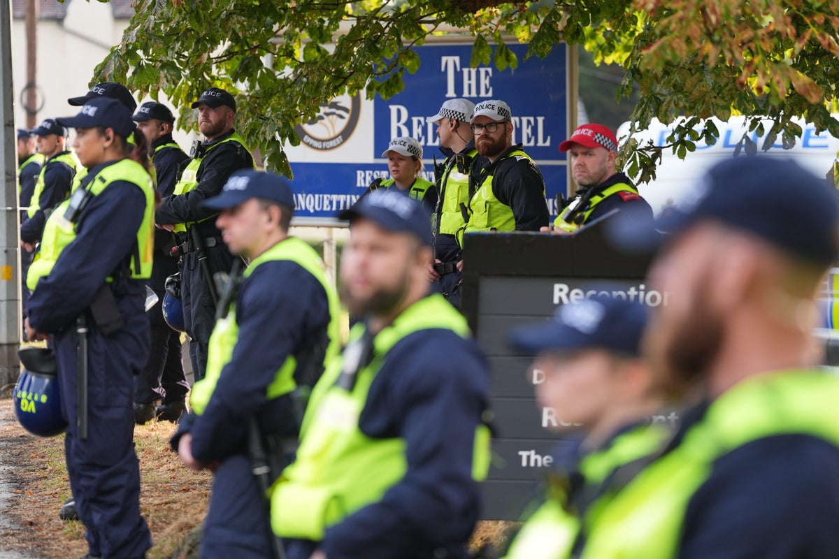Police impose conditions on London asylum hotel protest ‘to prevent ...