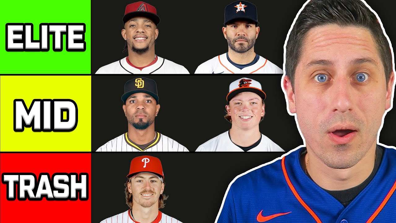 Ranking Every MLB Second Baseman Tier List