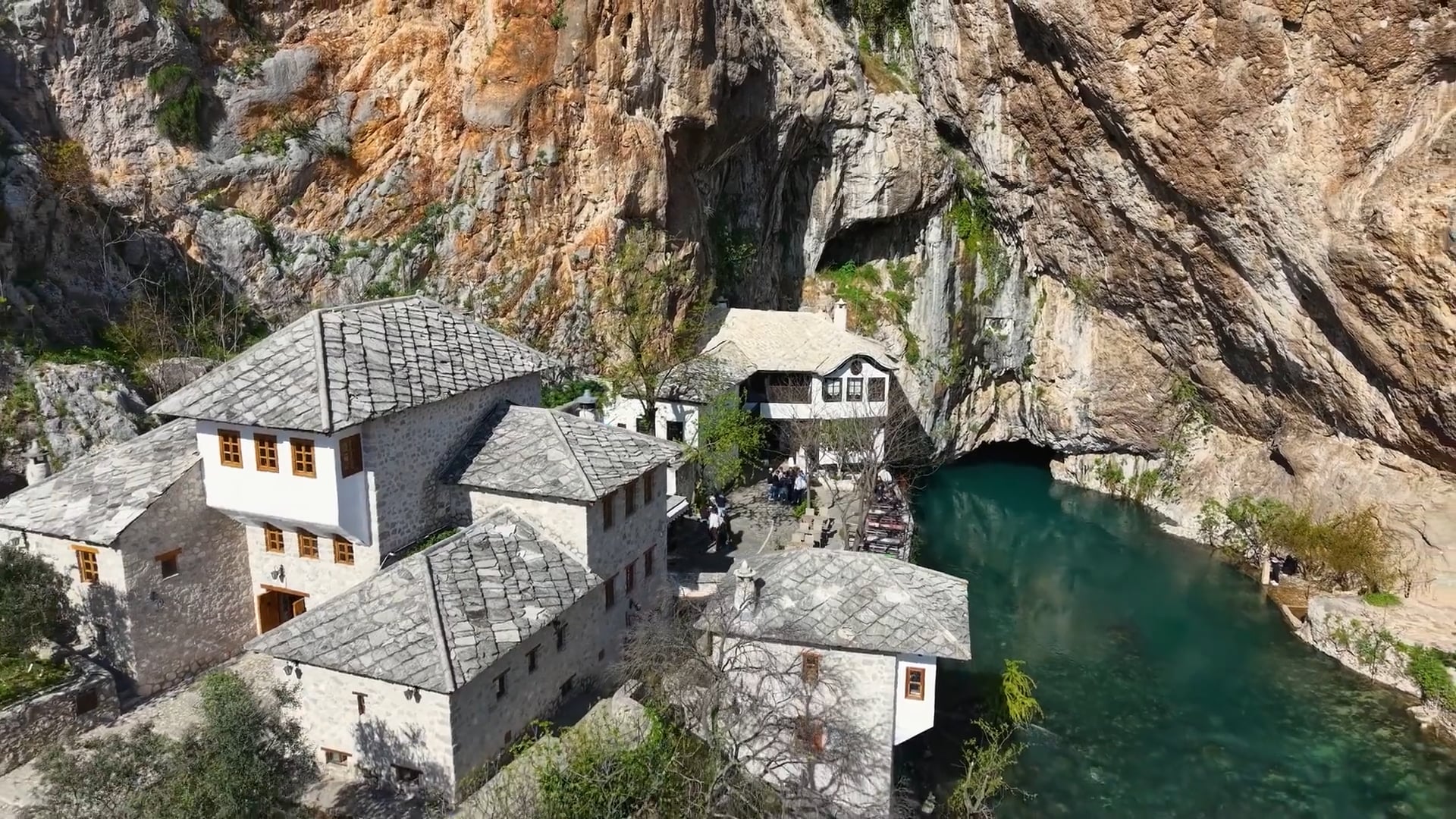 Drone Views of Blagaj: Bosnia and Herzegovina’s Hidden Gem