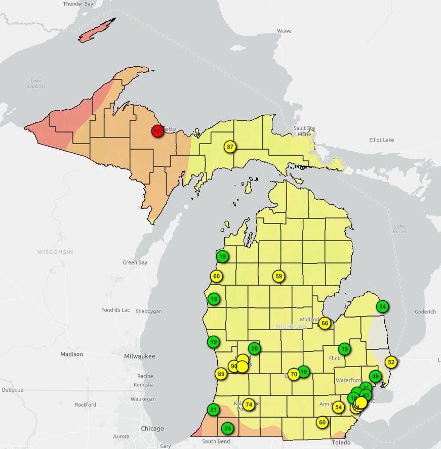 Canadian smoke is causing haze in mid-Michigan. When will the smoke clear?