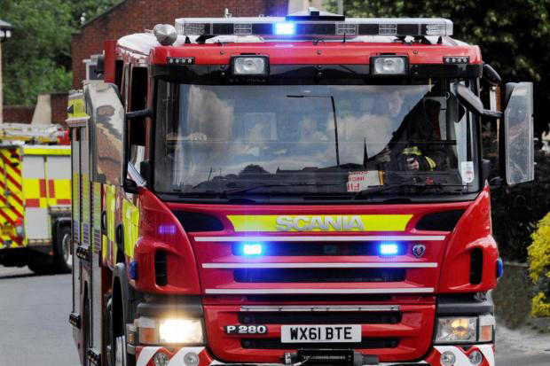 Person rescued from home after kitchen blaze broke out