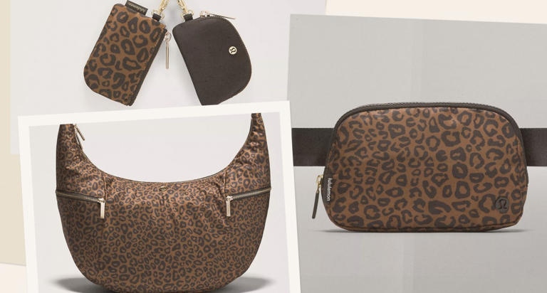 lululemon Just Launched Leopard-Print Versions of Its Best-Selling Bags ...