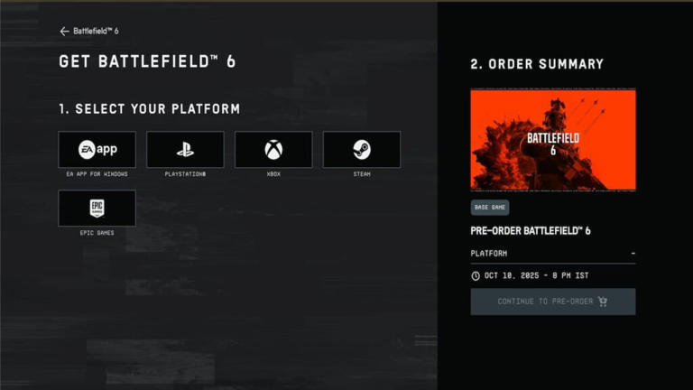 Battlefield 6 Release Date, Pre-Order Bonuses, And More