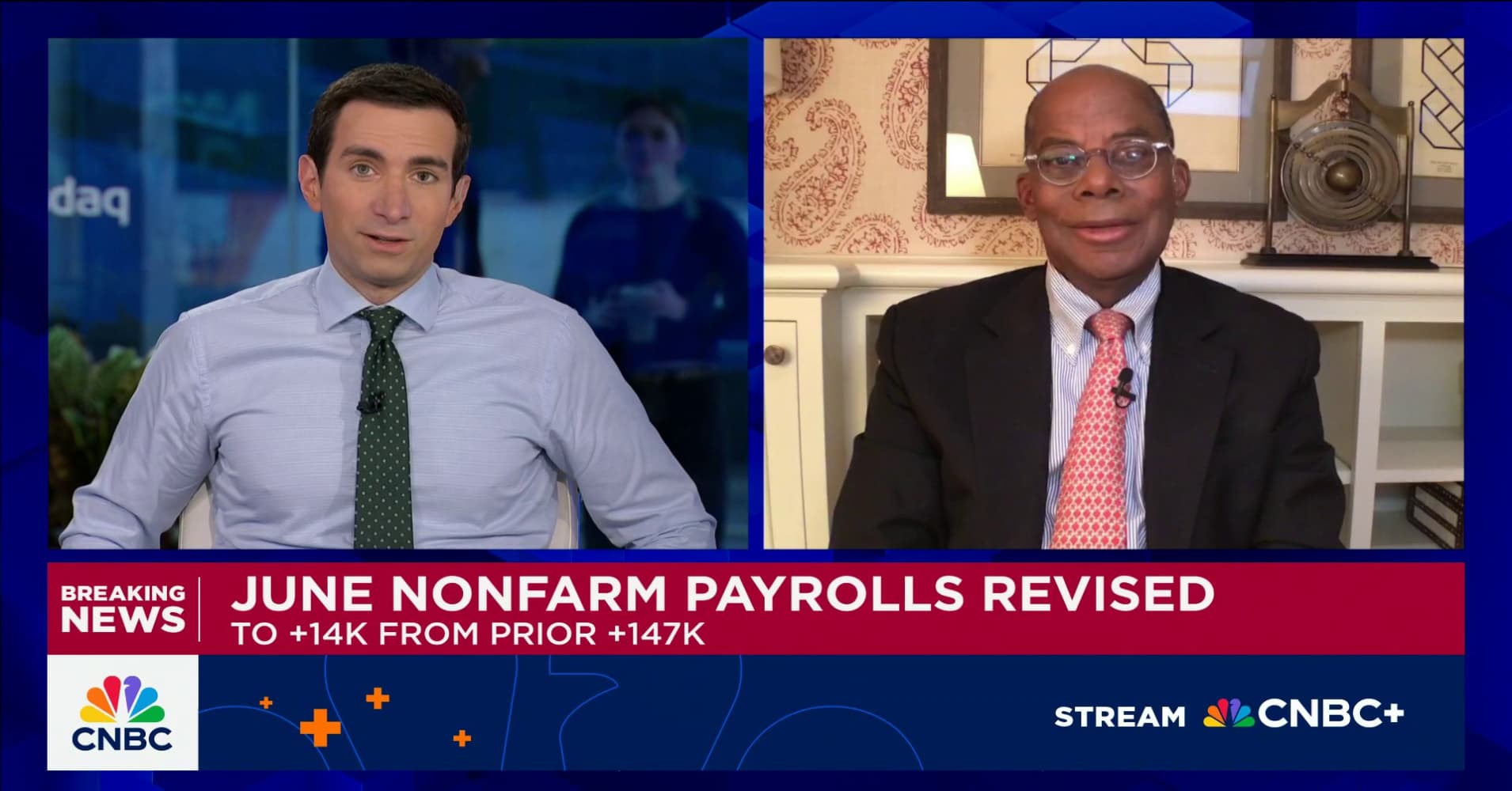 Roger Ferguson: July jobs report creates 'increased complexity' for the Fed