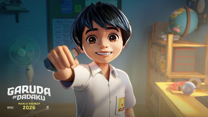 Film animasi Garuda di dadaku digarap 500 animator tanpa AI
